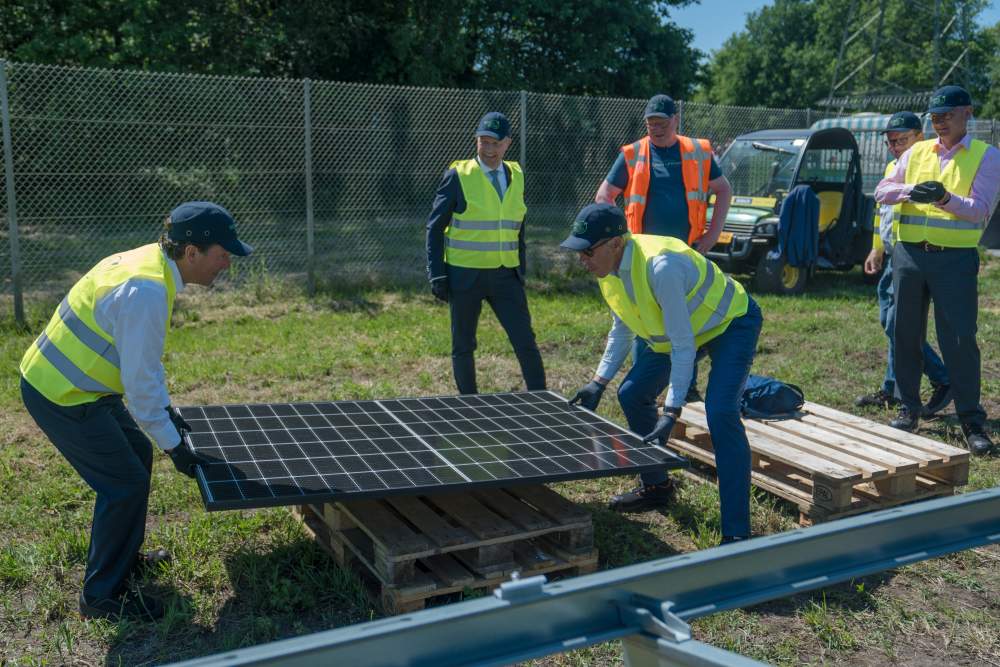 Urenco launches solar park | News | Urenco