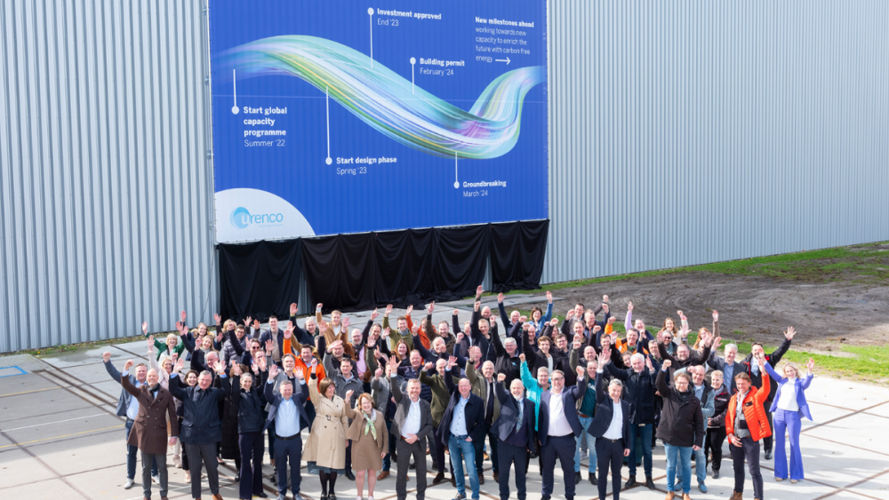 Energy security boost as Urenco breaks ground on site extension | News ...