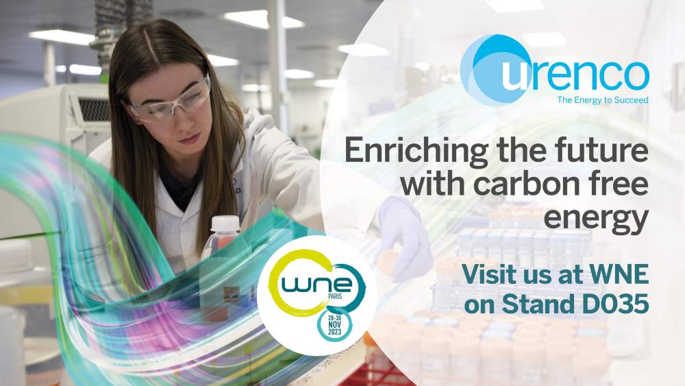 Urenco goes to World Nuclear Exhibition 2023 in Paris
